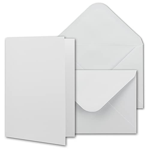 Folia Bringmann Folded Cards with Envelopes with Gift Box | Pack of 50 ...