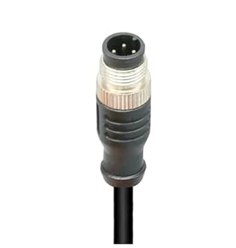 Amazon.com: Line Connector M2 4 Pins PVC Aviation Inserts Cable Sensor ...
