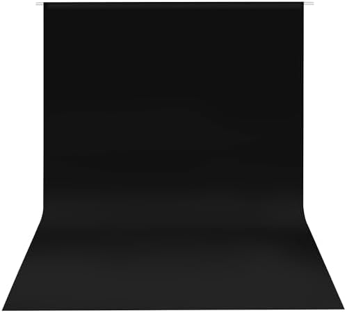 Amazon.com : MOUNTDOG 6.5 x 10ft Black Backdrop Background for ...