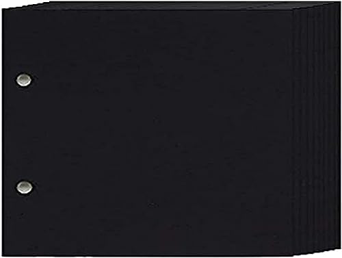 Pindia 10 Refillable Black Pages For Scrapbook Photo Album - 10 Pages ...