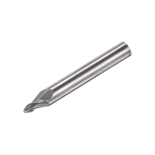 Snapklik.com : Uxcell Tapered Ball Nose End Mill, Uncoated Solid ...