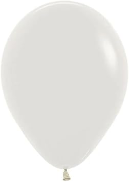 Amazon.com: SEMPERTEX 11" Pastel Dusk Cream Sempertex Balloons (50 ...