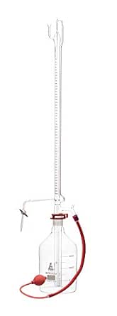 EISCO Automatic Zero Burette, 100ml - Class B - 34/35 Joint Size - 0.20 ...