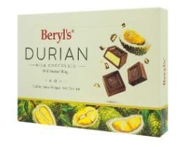 Amazon.com : Beryl's Snow Flower Durian With Milk Chocolate 150g(MY ...