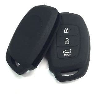 TAZZX Silicon 3 Button Key Cover Compatible for I20 /Verna Fluidic ...