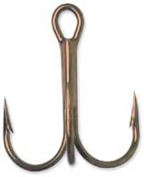 Amazon.com : VMC 9650 Round Bend Treble Hooks Size: 3/0 : Treble Fishing Hooks : Sports & Outdoors