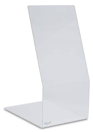 TrippNT 50708 Crystal Clear Acrylic Splash Biohazard Shield, Large, 12 ...