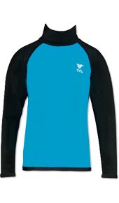 TYR Solid Rash Guard (Turquoise/Black, 2T) : Amazon.in: Sports, Fitness ...