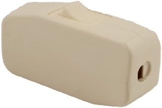 Leviton Appliance Switch, Feed Thru Switch Rocker; Single Pole, Single ...