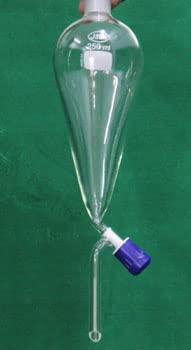 Buy Separating Funnel, Rotaflow Stopcock, Borosilicate Glass, 500ml ...