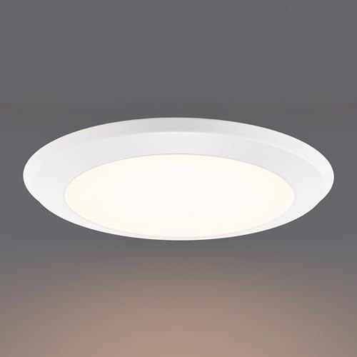 East Grove Home Builder Essential 7in Round Disc LED Recessed Retrofit ...