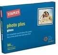 Amazon.com : Staples Photo Plus Gloss, 4x6in Photo Paper for Inkjet ...