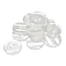 Amazon.com: Clear Buttons for Sewing Pack of 12 Buttons 0.75 inch 2 ...
