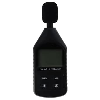 SHUATI Sound Decibel Meter Backlight LCD Display Professional 30-130dBA ...