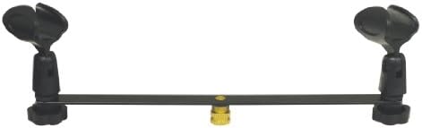 Soundlab Microphone Bar For Two Microphones On One Stand : Amazon.co.uk ...