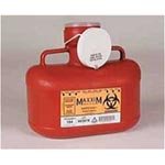 Amazon.com: Medical Action Industries Sharps Tainer - Leak-resistant, 6 ...