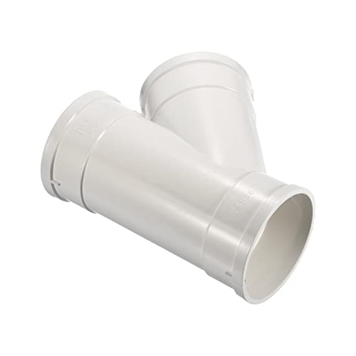 PATIKIL 4″ Wye Pipe Fitting, Y-Shape Splitter Duct Hose Connector for ...