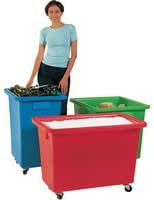 Amazon.com : Mobile Nesting Container 625x570x570mm Green 328233 ...