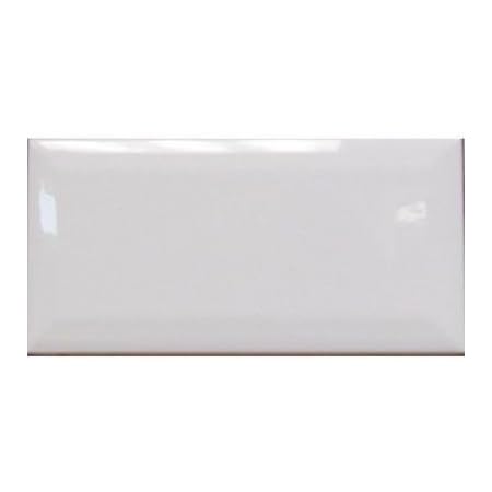 Amazon.com: U.S. Ceramic Tile Bright Glazed Snow White 3 in. x 6 in ...