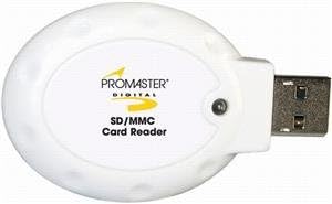 ProMaster USB 2.0 Pocket Card Reader for Secure Digital/MultiMedia Card ...