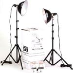 Amazon.com : Smith-Victor KT500 500 Total Watt Lighting Kit with 6 Ft ...