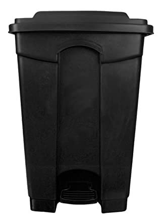 Dhwani Enterprise Plastic Pedal Garbage Waste Dustbin 45 LTR (Black ...