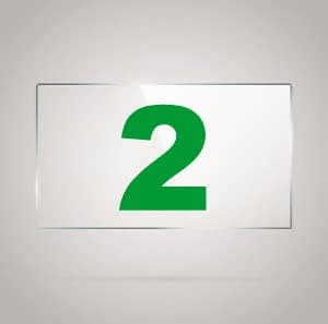 Number Plate 2 Room, Door No,Rack Numbers Warehouse,Acrylic White Board ...