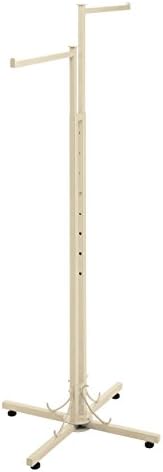 Amazon.com: SSWBasics Black 2-Way Adjustable Clothing Rack with ...