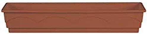 Poetic Emsa 501839 LAGO Window Box AC 100 x 22 x 18 cm terracotta ...