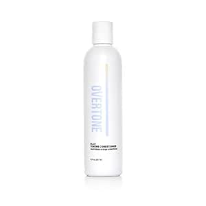 Amazon.com: oVertone Haircare Blue Toning Conditioner - Neutralizes ...