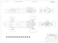 Amazon.co.jp: Classic Team Lotus T49大判設計図 Type 49 General Arrangement ...