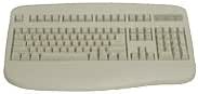 Key Tronic E04601QUS201-C 104-Key Keyboard : Amazon.co.uk: Computers ...