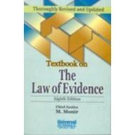 Buy Textbook on the Law of Evidence Book Online at Low Prices in India ...