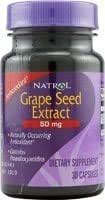 Natrol Grape Seed Extract 50 mg Naturally Occurring Antioxidant 30 ...