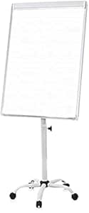 Flip Chart Stand 70 x 100 cm With Wheels : Amazon.in: Office Products