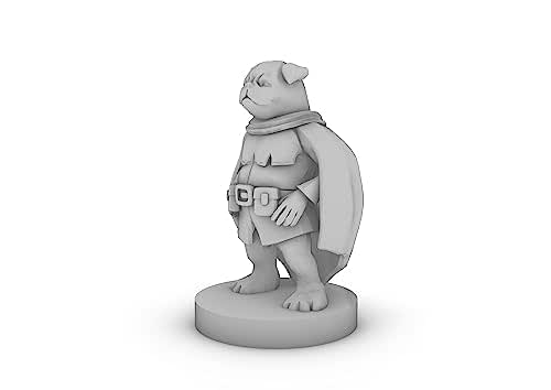 Amazon.com: Pugfolk Adventurer Tabletop DND Gaming Miniature : Toys & Games