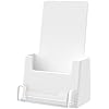 Amazon.com: Marketing Holders Acrylic Brochure Holder with Card Slot ...