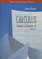 Calculus Concepts & Contexts 3 Metric Version: James Stewart: 9780534409838: Amazon.com: Books