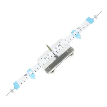 Abaodam Magnetic Lever Ruler for Physics Learning Metal Ruler ...