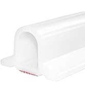 Duzzy 67 Inch Collapsible Shower Threshold Water Dam, Silicone Shower ...