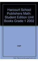 Harcourt Math, Unit Books, Grade 1, Pupil Edition: HARCOURT SCHOOL PUBLISHERS: 9780153220500 ...