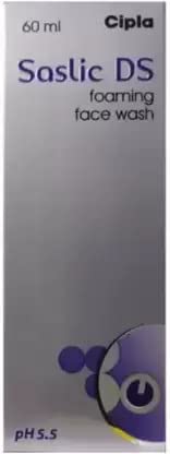 Amazon.com: Saslic DS Foaming Face Wash-60ml (Pack of 1) : Beauty ...