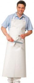 Metzger Apron with Rubber Length 120 cm : Amazon.co.uk: Fashion