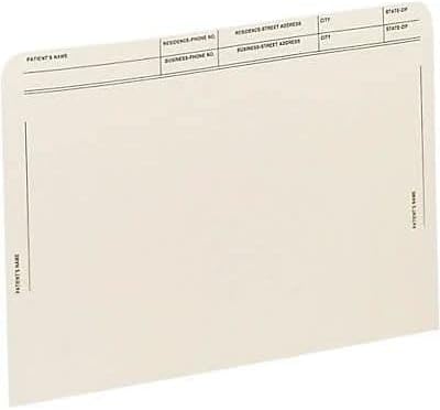 Amazon.com : Medical Arts Press File Pockets with Printed : Office Products