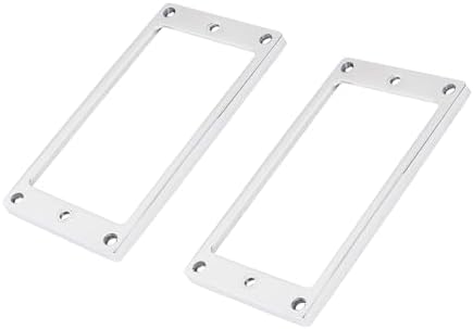 Amazon.com: Banworks Metal Humbucker Pickup Rings Pickup Frame Flat ...
