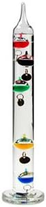 Free Standing Galileo Thermometer, 28CM, 5 Coloured Balls : Amazon.co ...