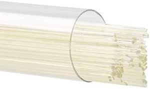 Amazon.com: Bullseye 1mm Stringer Cream Opal - 90 COE - By Stallings Stained Glass : Arts ...