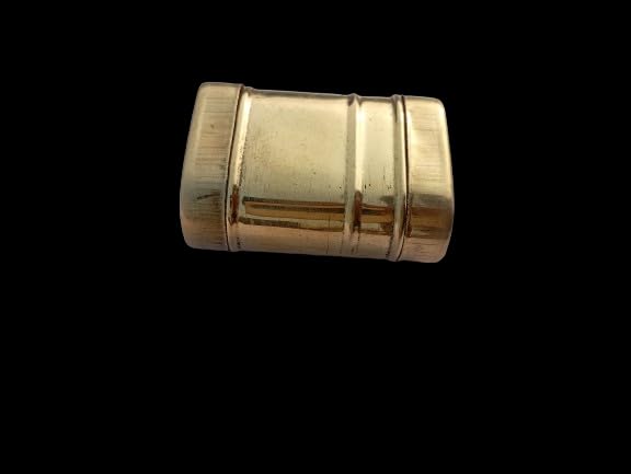 Buy Malhotra Pital Chunauti Box or Peetal Pure Brass Pocket Container ...