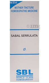 Buy SBL SABAL SERRULATA Q | 30ML | PACK OF 1| Online at Low Prices in ...