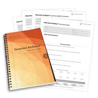 Interview Architect Interviewer’s Kit Book and specially designed note ...